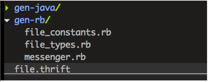 Apache Thrift: How to combine a few languages together? — Rubyroid Labs