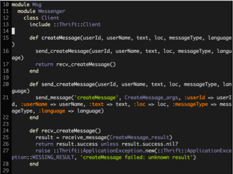 Apache Thrift: How to combine a few languages together? — Rubyroid Labs